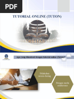 ElearningUT - Jadwal Tuton | PDF