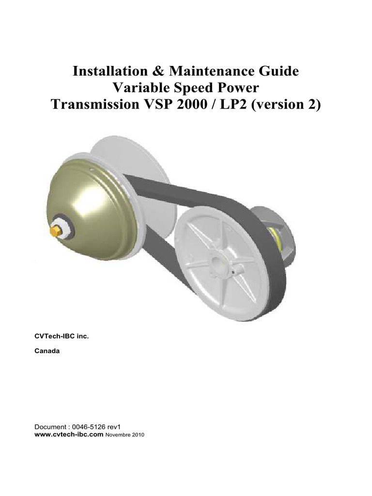 Variatore V2 | PDF | Belt (Mechanical) | Screw