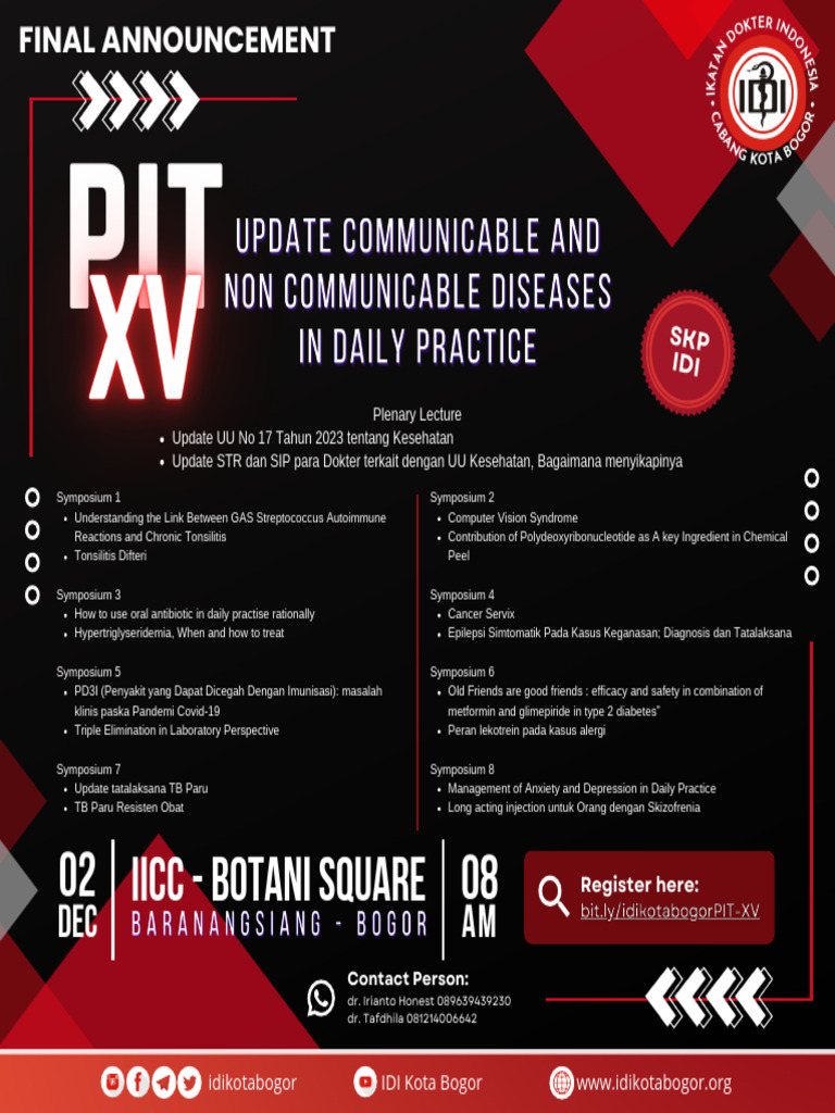 Poster Pit Xv | PDF | Immunology | Epidemiology