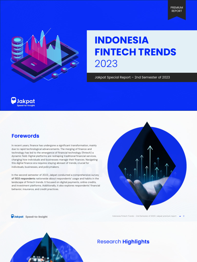PDF Report Indonesia Fintech Trends of 2nd Semester - Jakpat Special Report 2023 42258 | PDF ...