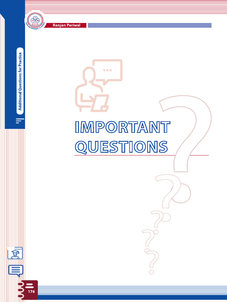 CMA Inter FMDA Important Questions | PDF