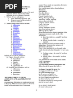 Class 10 First Flight All Poems Literary Devices | PDF | Poetry | Rhyme