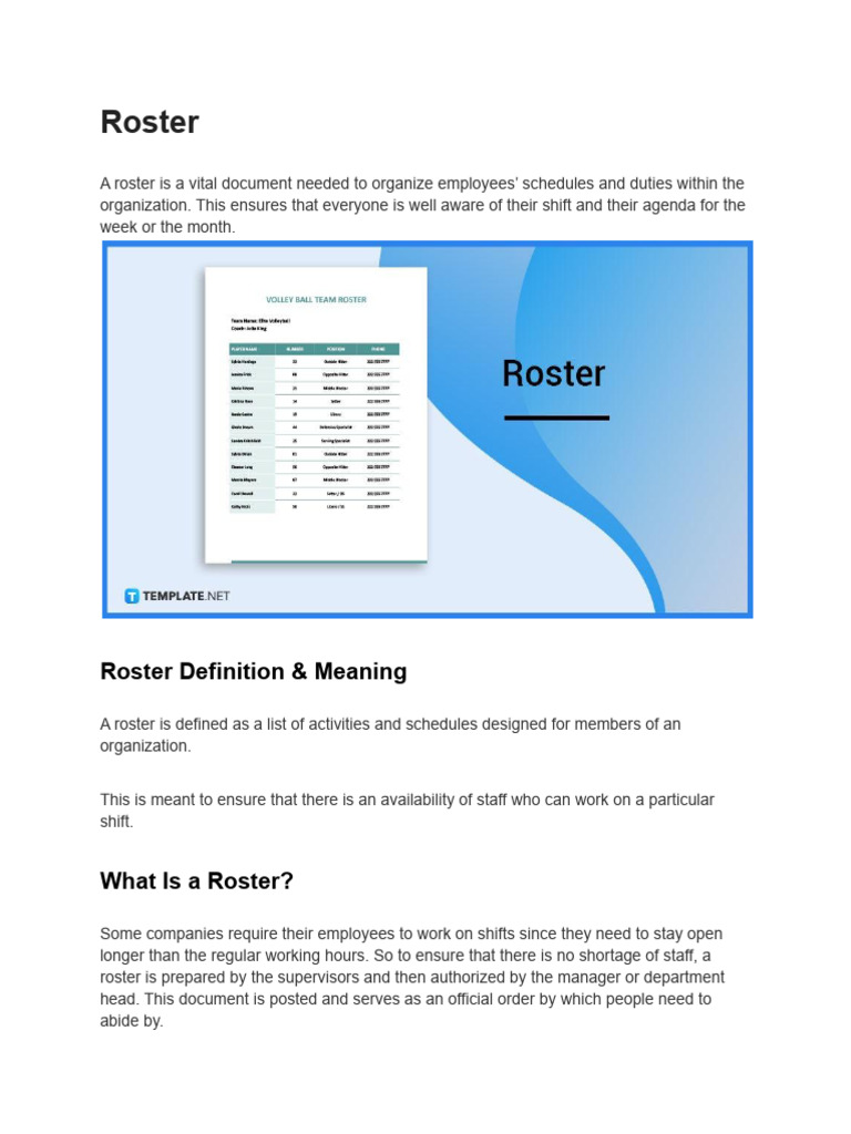Roster PDF | PDF | Employment | Softball