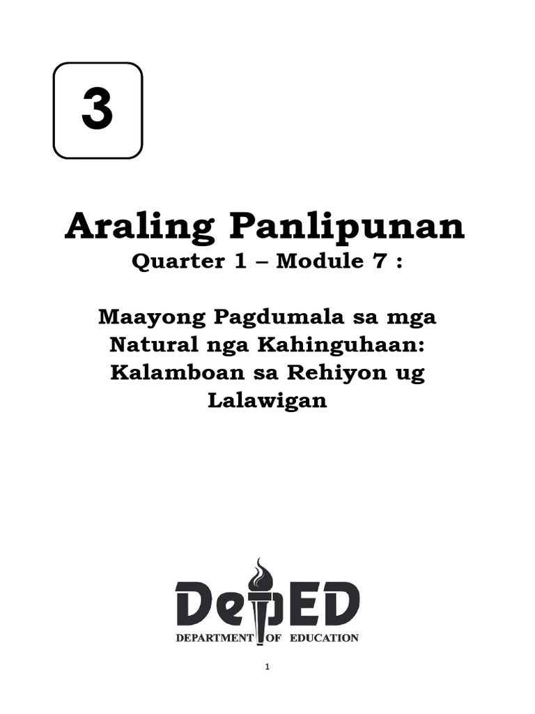 AP3 Q1 Module 7 | PDF