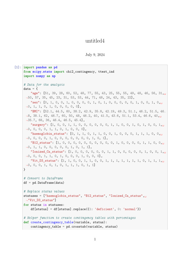 IPYNB Converter | PDF | Applied Mathematics | Statistical Analysis