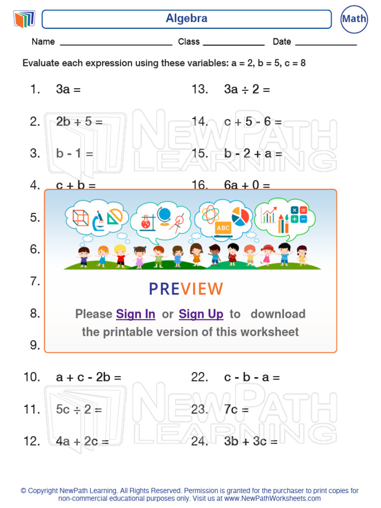 activity-lesson-math-grade-5-algebra-1-4 | PDF | Monopoly (Economics ...