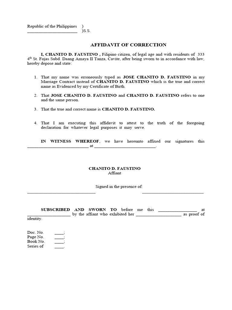 One and The Same Person-Alvin de Guzman Nadal | PDF | Law