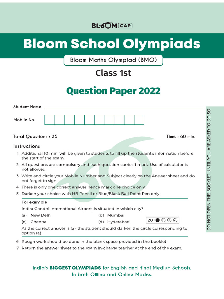 Maths Class-1 | PDF | Mathematics