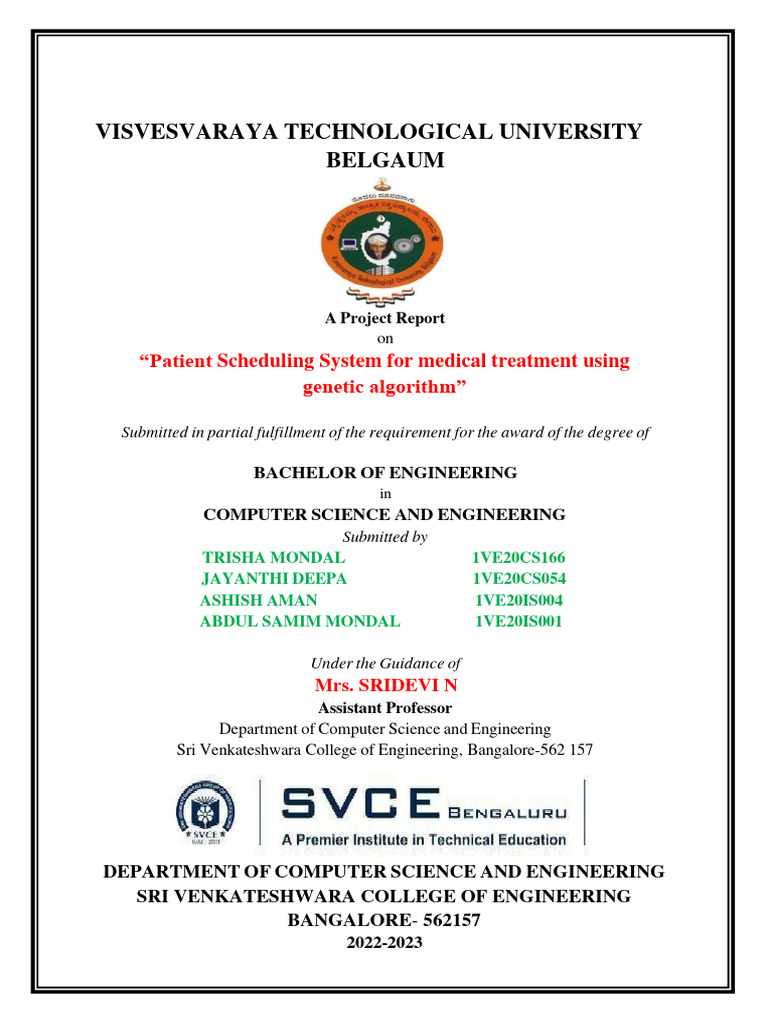 Cover Sheets Phase 2 Report | PDF | Scheduling (Production Processes) | Health Care