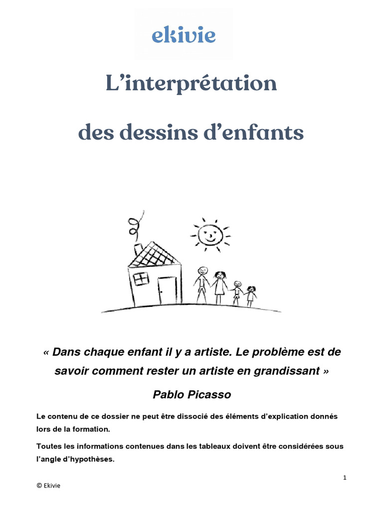 Interprétation des dessins d'enfants | PDF | Introversion et ...