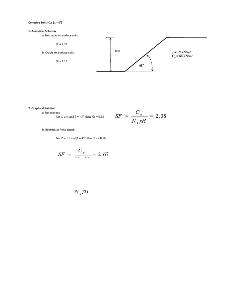 Slope Stability | PDF | Environmental Science | Natural Materials