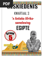 Antieke Egipte Opsomming en Vraestelle | PDF