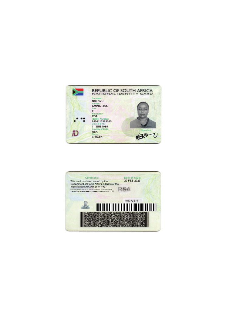 South African Smart Card | PDF