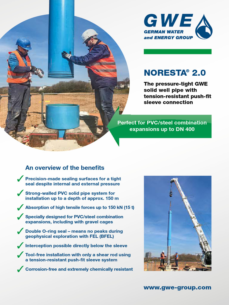 Flyer Noresta 2 0 Gwe en | PDF | Pipe (Fluid Conveyance) | Building ...