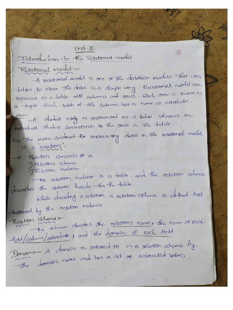DBMS UNIT 2 Btech 2-2 Jntuh | PDF