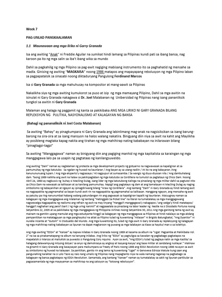 Fildis W7 11 Reviewer For Midterm | PDF