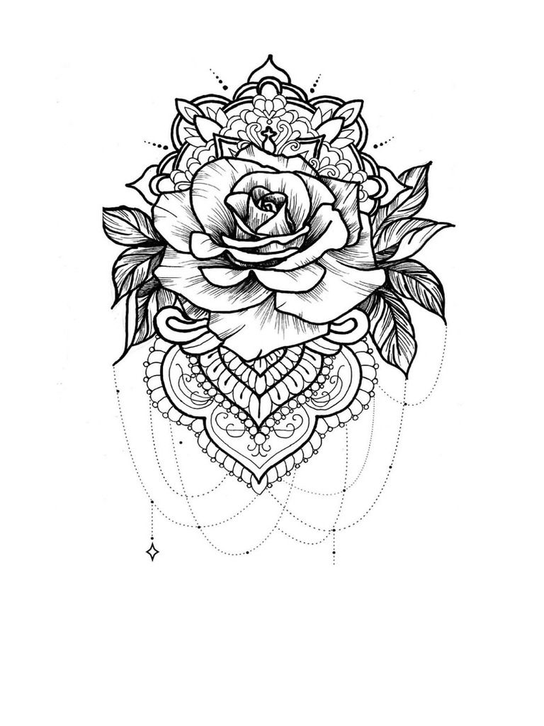 Mandala to Download Free Rose | PDF Mandala to Download Free Rose | PDF