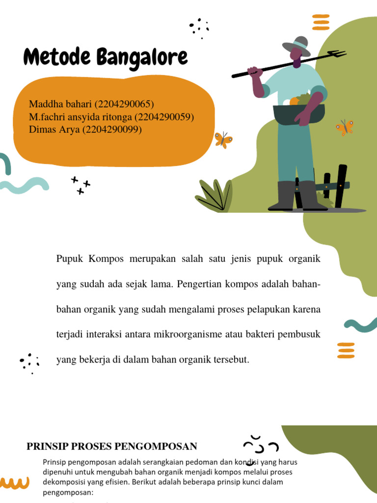 Metode Pengomposan Bangalore Efektif | PDF