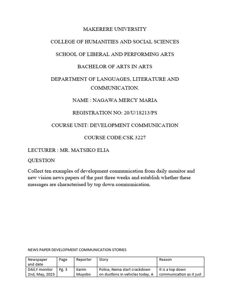 Makerere University | PDF | Economies