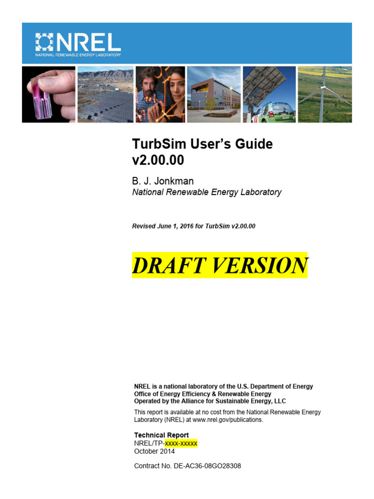 TurbSim v2.00 | PDF | Computer File | Parameter (Computer Programming)