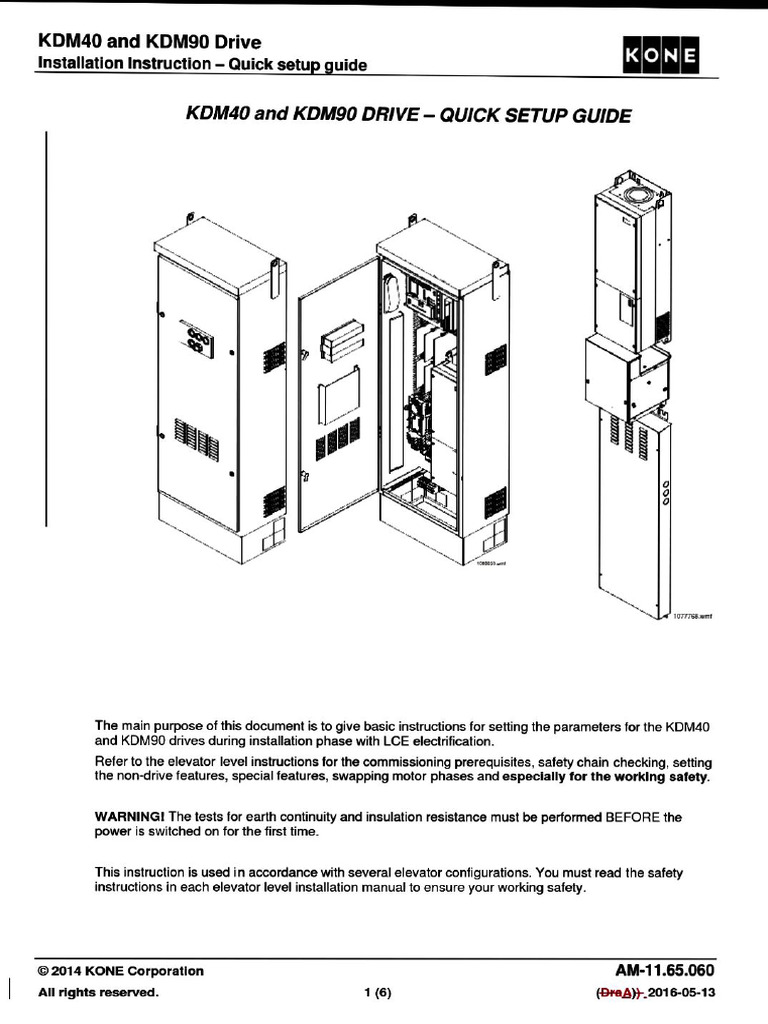 KDM Drive Quick Set Up | PDF