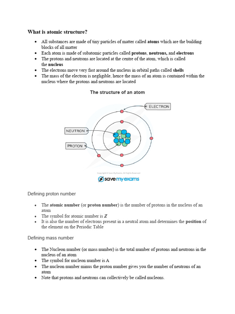form 1 chemistry notes | PDF