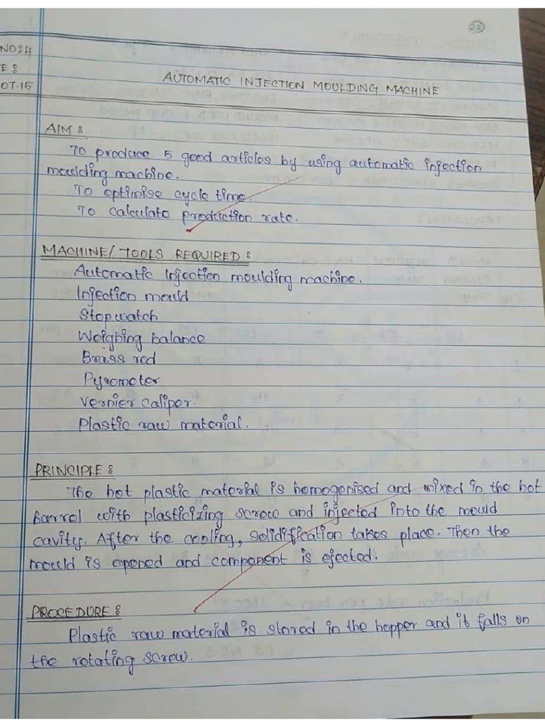 Auto Injection Molding | PDF