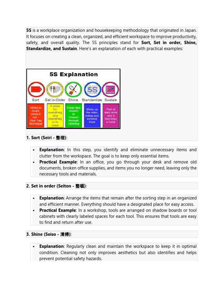 5S | PDF | Business