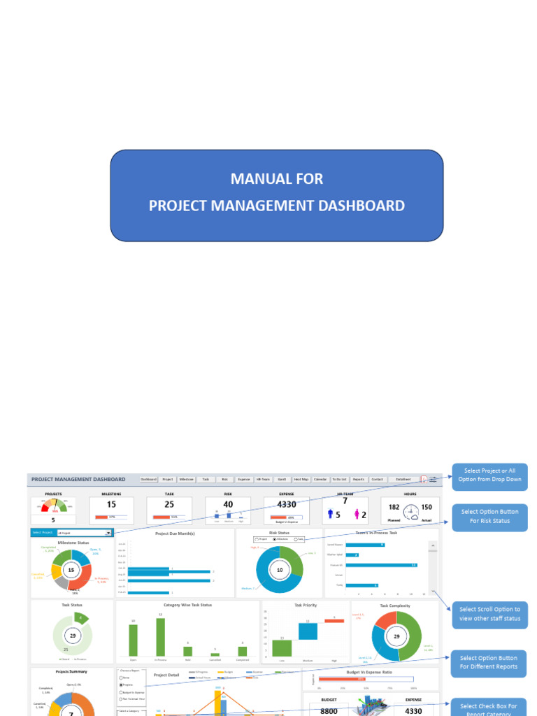 Project Management Portal Manual | PDF