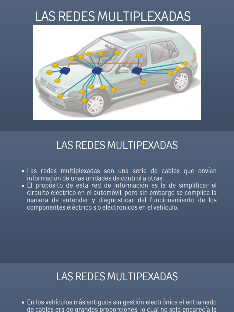 Redes Multiplexadas | PDF | Informática | Ingeniería Informática