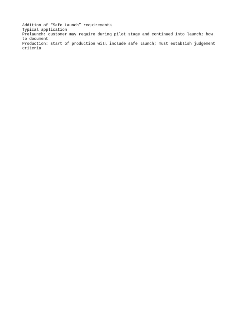 Chapter 3 Control Plan Stages | PDF | Computers