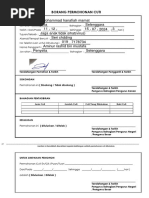 Borang Cuti Rehat Manual | PDF