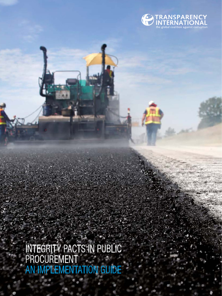 Public Procurement Integrity Guide | PDF | Corruption | Procurement