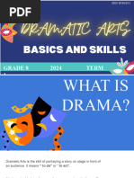 2025 Grade 8 Drama Answers or Responses | PDF