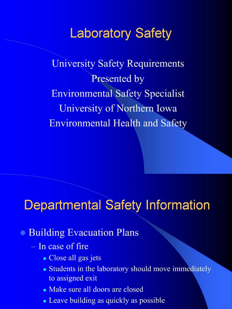 Lab Safety | PDF