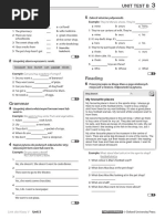 Link 5 Unit 6 Test: Winter Sports | PDF | Snorkeling | Racing