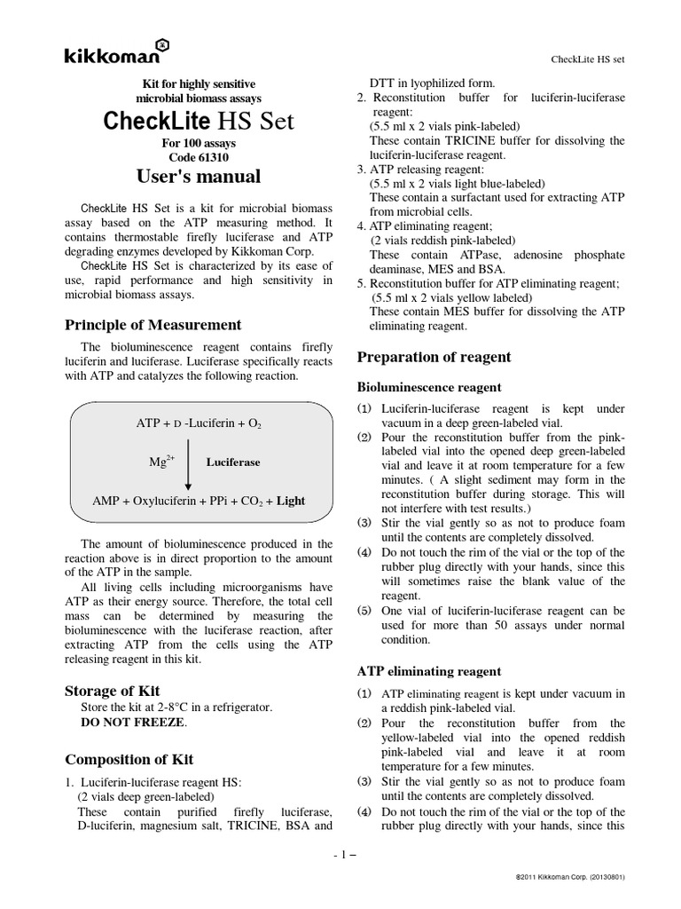 man_e_61310_cl_hss | PDF | Colony Forming Unit | Luciferase