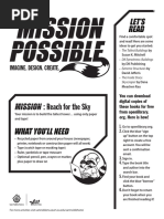 Tallest Paper Tower Challenge Guide | PDF | Tower