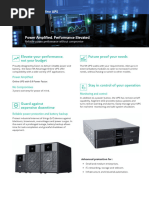 Eaton 93t Ups Datasheet | PDF | Alternating Current | Electricity