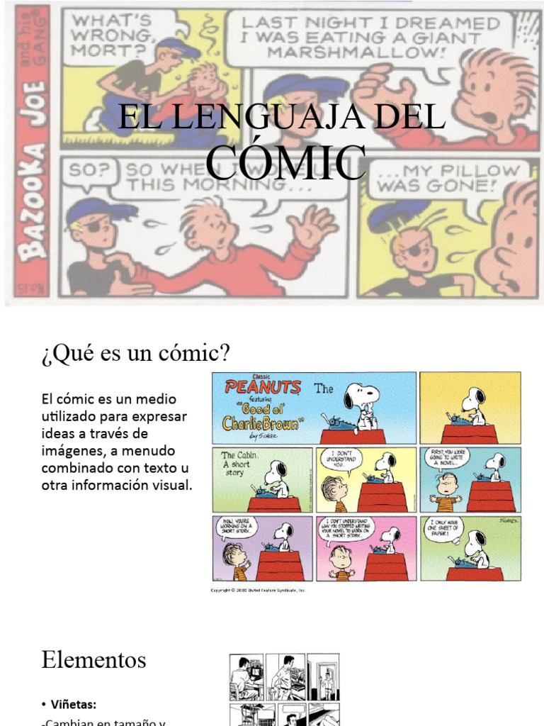 El Lenguaje Del Cómic | PDF