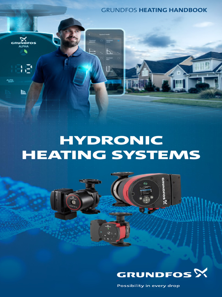 Grundfos_Hydronic piping | PDF | Water Heating | Chimney
