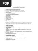 AICA Aibon MSDS Overview | PDF | Personal Protective Equipment | Fires