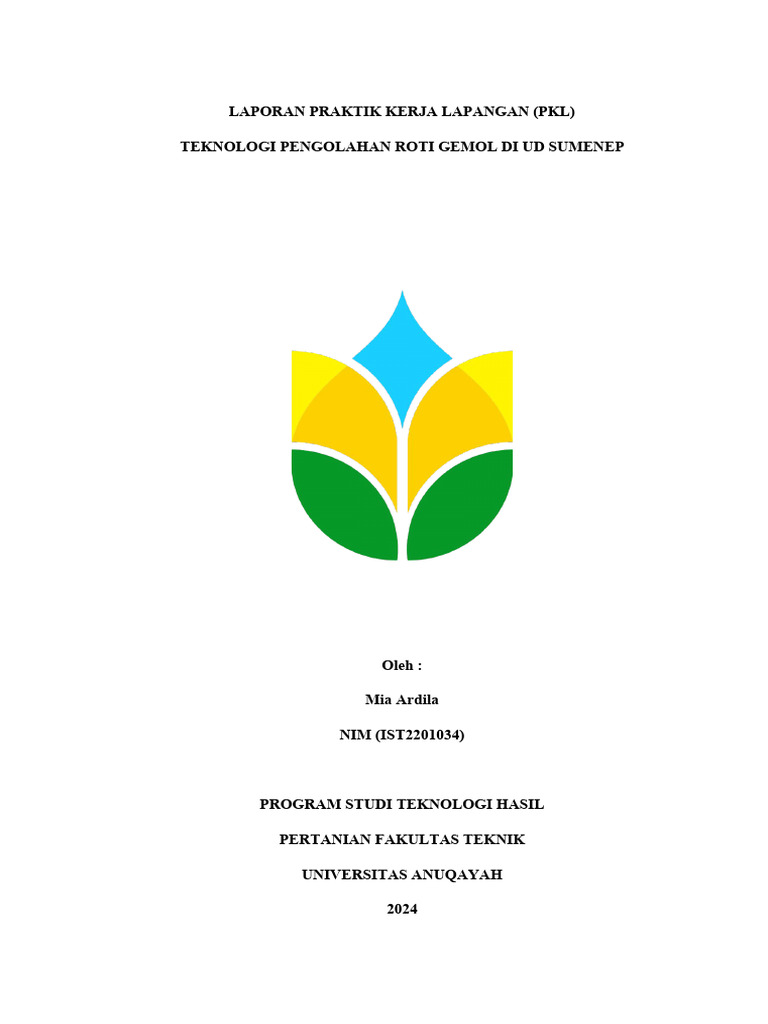 Teknologi Roti Gemol di Sumenep | PDF