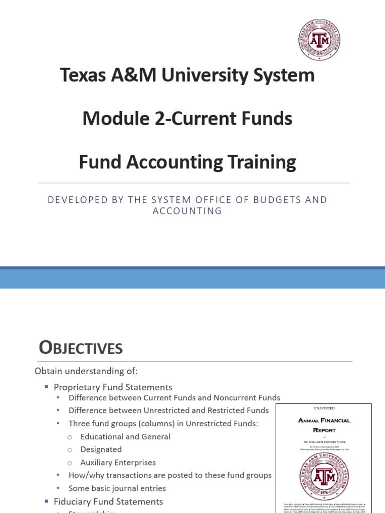 Module 2 | PDF | Fund Accounting | Revenue