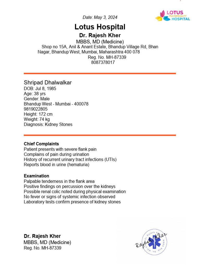 DR Prescription | PDF