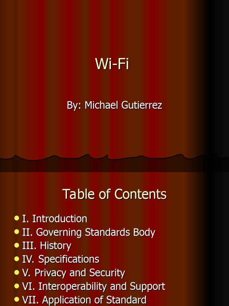 Wi Fi | PDF | Wi Fi | Ieee 802.11