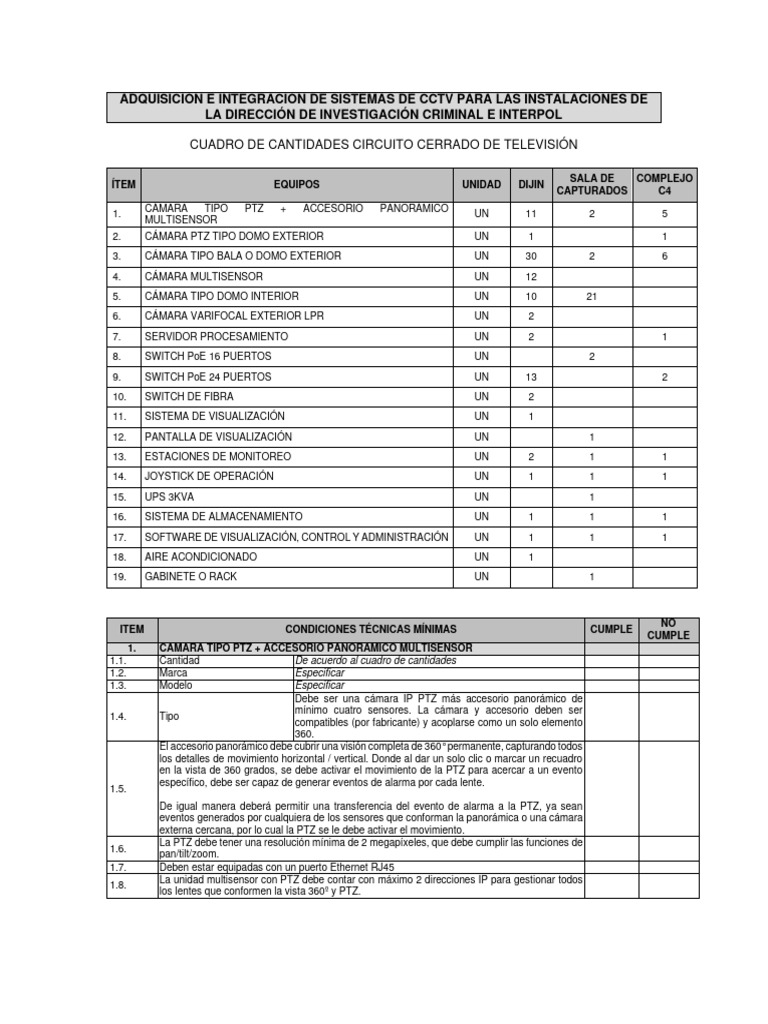 FICHA TECNICA_240606 | PDF | Vídeo | Cuadros por segundo