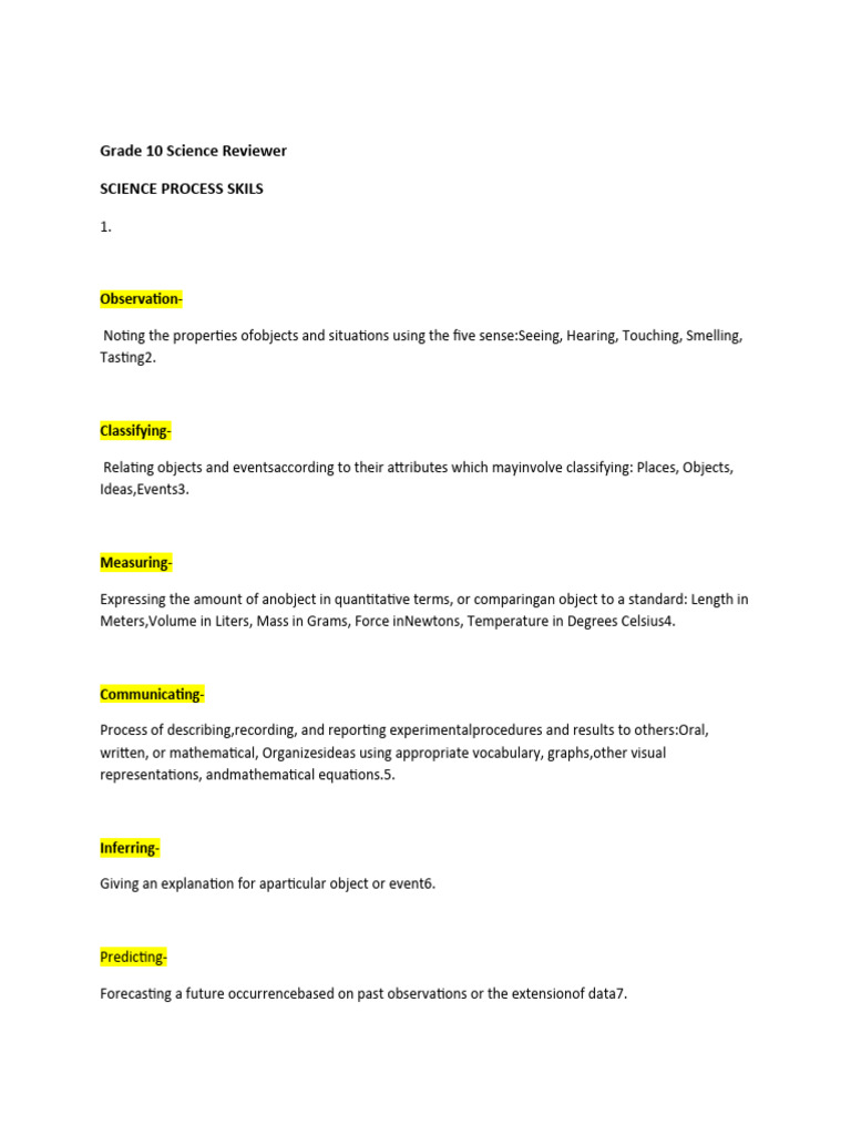 Grade 10 Scienc-WPS Office | PDF | Plate Tectonics | Geology