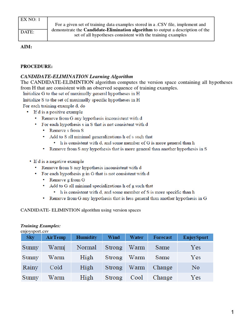 ML Lab Record | PDF | Machine Learning | Applied Mathematics