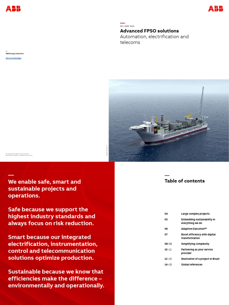 ABB Advanced FPSO Solutions | PDF | Product Lifecycle | Automation